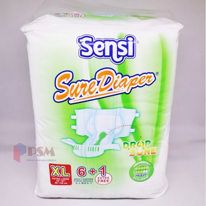 Jual Sensi Sure Diaper XL6 / Diapers Adult Popok Perekat Dewasa ... Jual Sensi Sure Diaper XL6 / Diapers Adult Popok Perekat Dewasa ...