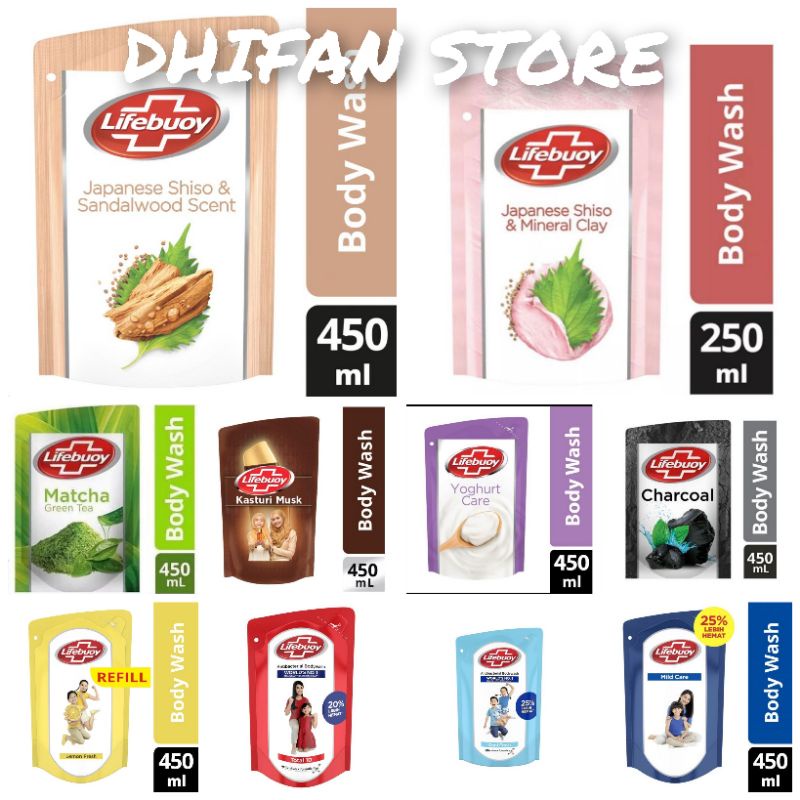 Jual LIFEBUOY BODY WASH 400ml / 450ml | Shopee Indonesia