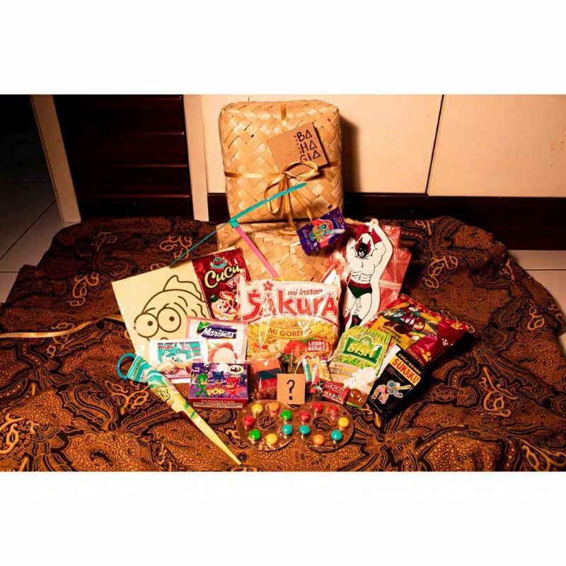 Jual Besek Bahagia - Hampers Parcel Unik Mainan & Jajanan Jadul 90-an ...