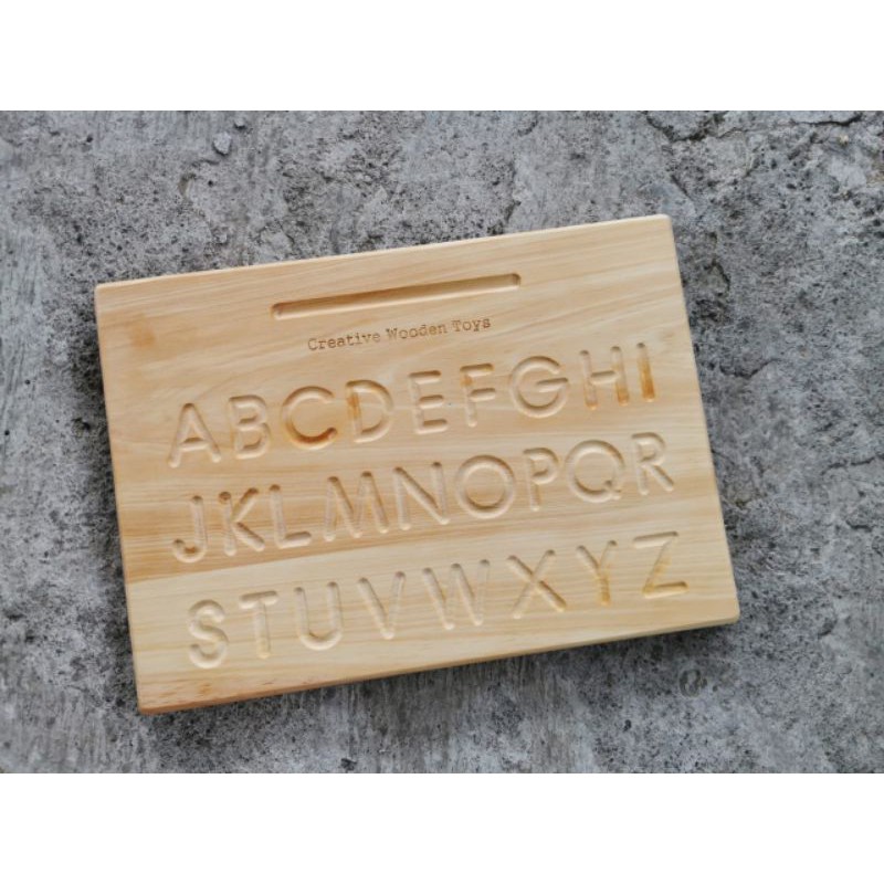 Jual Alphabet tracing Board, Tracing Board, Tracing alfabet, Papan ...