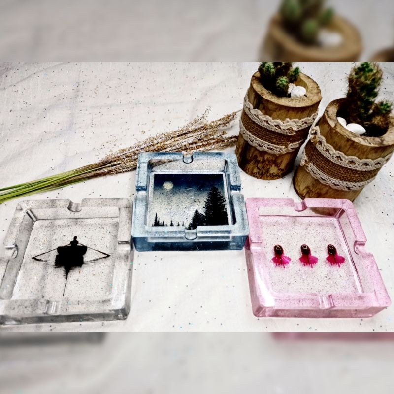 Jual Custom Asbak Resin (BACA DESKRIPSI) | Shopee Indonesia