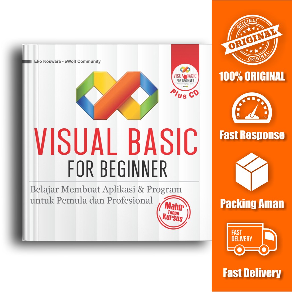 Jual Buku Visual Basic For Beginner - Belajar Membuat Aplikasi ...