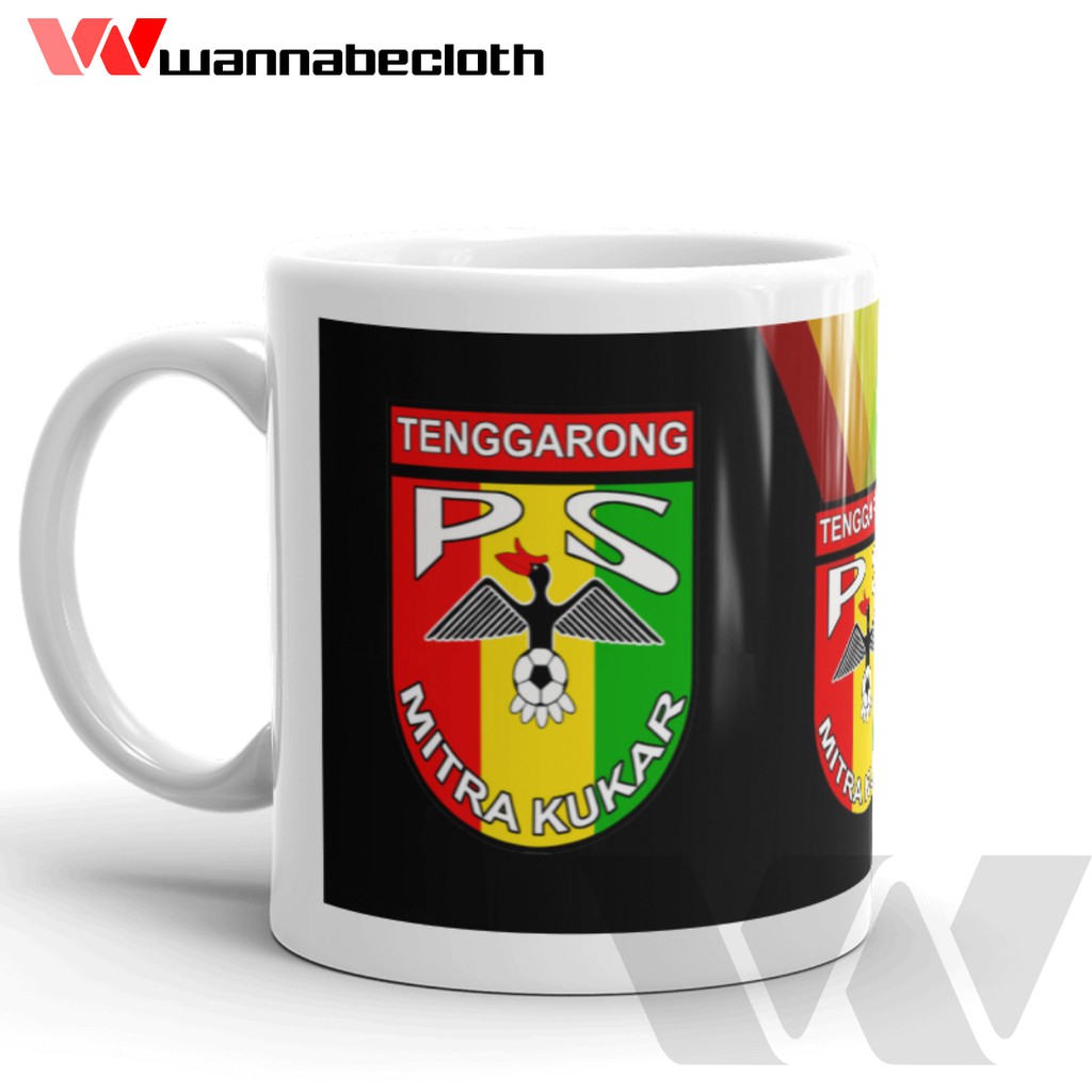 Jual Gelas Mug MITRA KUKAR Keramik Porcelain Souvenir MITRA KUKAR Logo ...