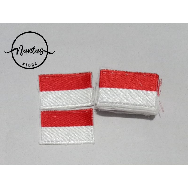 Jual Bet Bendera Merah Putih Bet Bendera Merah Putih Bordir | Shopee ...