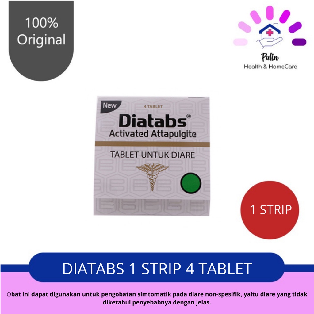 Jual Diatabs 4 Tablet | Shopee Indonesia