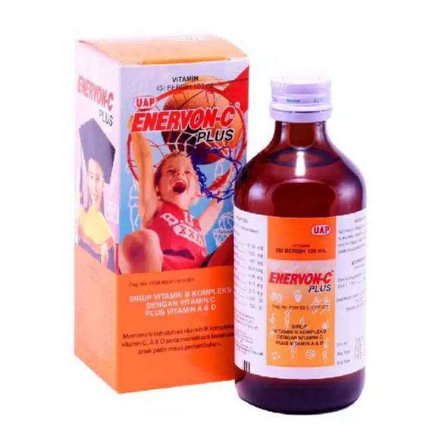 Jual Enervon C plus Sirup 120ML | Shopee Indonesia