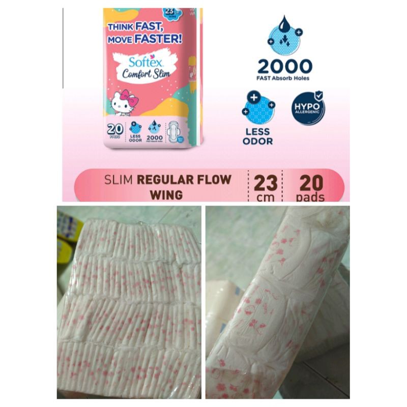Jual PEMBALUT / SOFTEX HELLO KITTY WING 23cm Indonesia|Shopee Indonesia