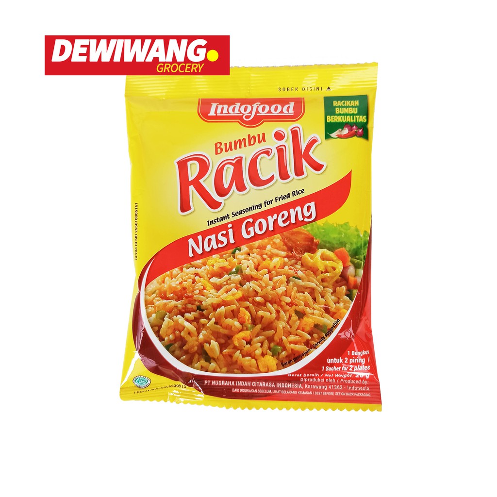 Jual Bumbu Racik Nasi Goreng 20 gr - Indofood Bumbu Nasgor 20gr ...