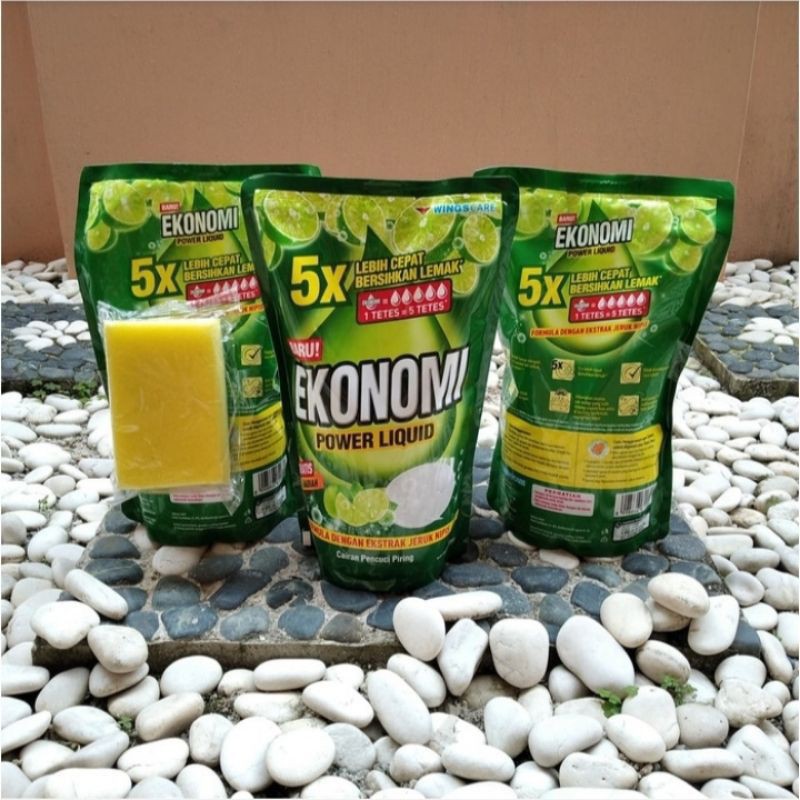 Jual Ekonomi sabun cuci piring power liquid 650ml /jeruk nipis/siwak ...