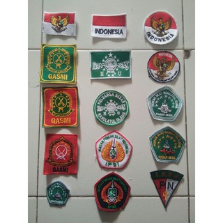 Jual logo pagar nusa gasmi ipsi merah putih | Shopee Indonesia