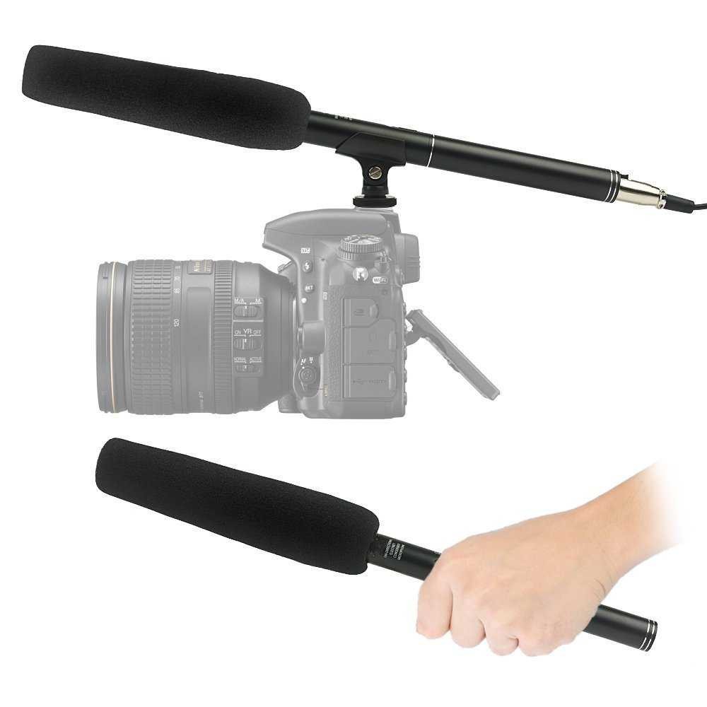 Jual Professional DSLR Shotgun Microphone | Shopee Indonesia