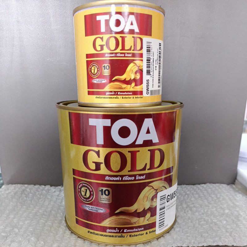 Jual Cat TOA Gold GW555 ( Water Base ) Indonesia|Shopee Indonesia