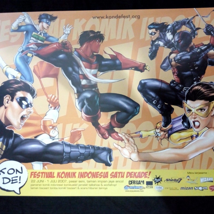 Jual Poster Komik Indonesia Godam Caroq Kapten Bandung | Shopee Indonesia