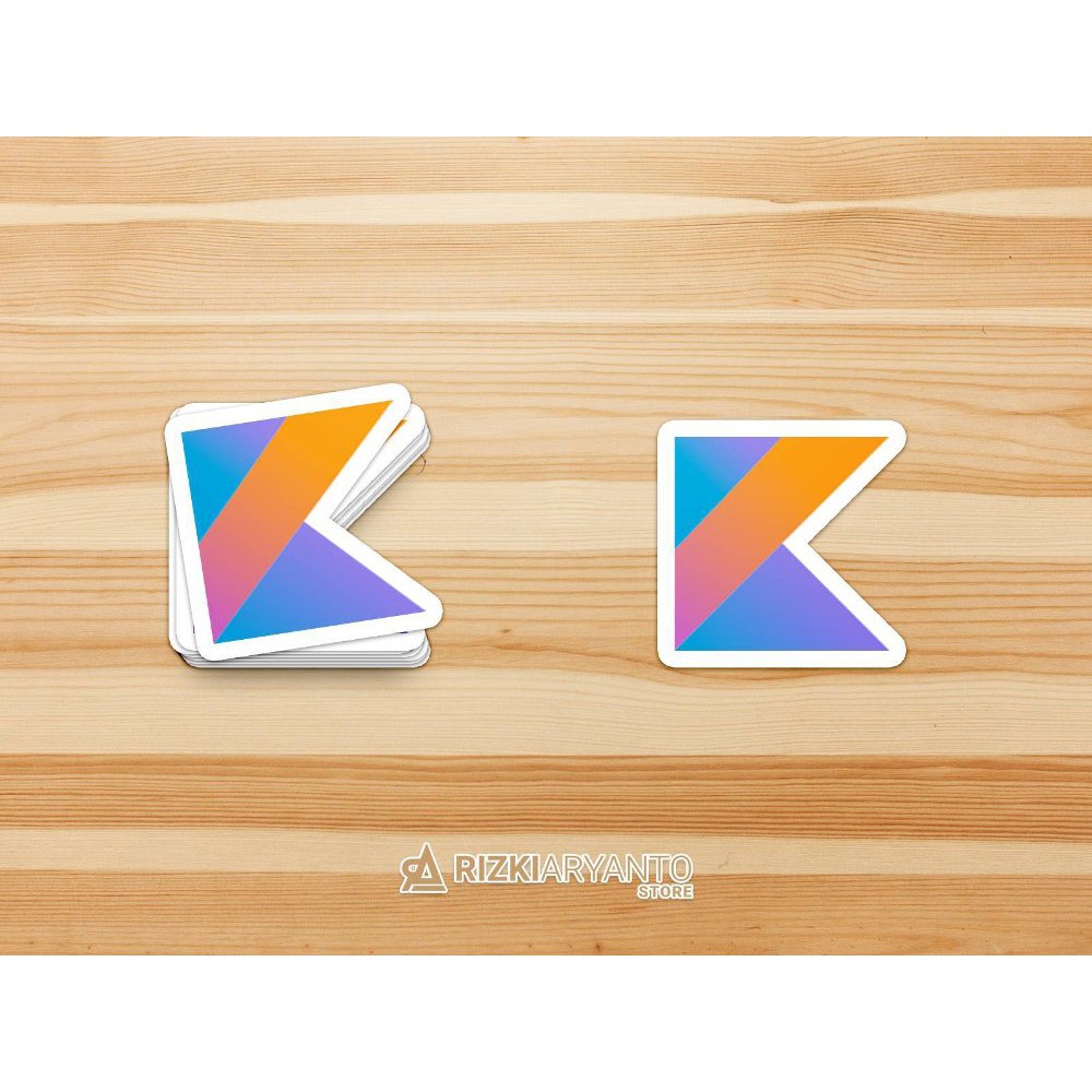 Jual Sticker - Stiker Logo Kotlin without Wordmark untuk PC Laptop HP ...