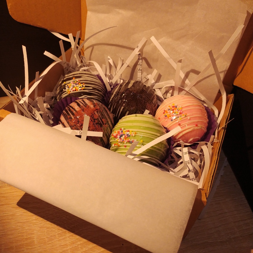 Jual Chocolate Bomb isi 5 / Coklat Bomb / Hot Chocolate Milk ...