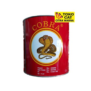 Jual Thinner ND Cobra Merah 4 Liter | Shopee Indonesia