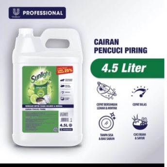 Jual sabun sunlight 4,5 Liter | Shopee Indonesia