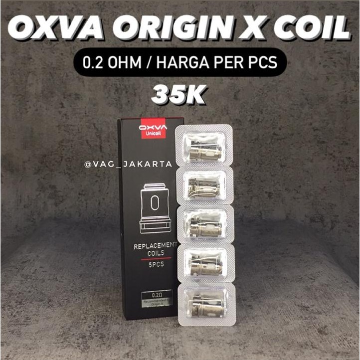 Jual OXVA ORIGIN X COIL (AUTHENTIC) | Shopee Indonesia