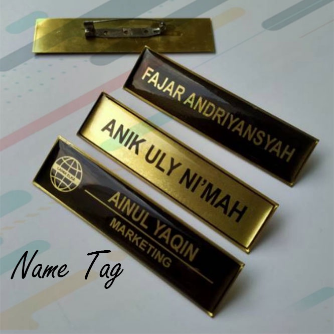 Jual NAME TAG / NAME TAG MURAH / NAMETAG TERMURAH / PAPAN NAMA / ID ...