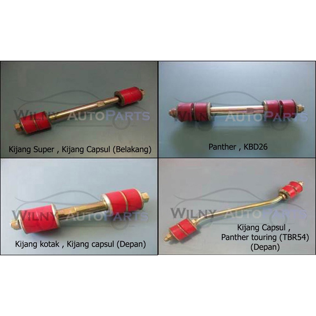 Jual As stabil kit / Stabilizer kit / Stabilizer Link / Panther KBD26 ...