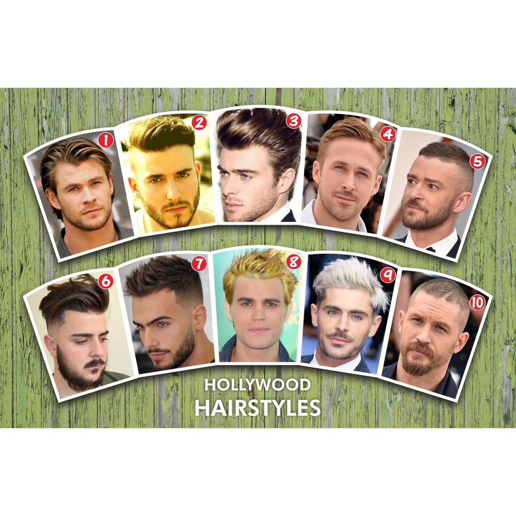 Jual POSTER POTONG RAMBUT ALA AKTOR HOLLYWOOD Indonesia|Shopee Indonesia