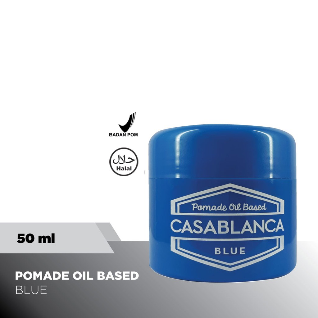 Jual Casablanca Pomade - Blue (50g) Indonesia|Shopee Indonesia