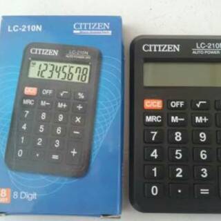 Jual Kalkulator Kecil Saku plus Sarung Tempat / SLD-200N / LC-210N / LC ...