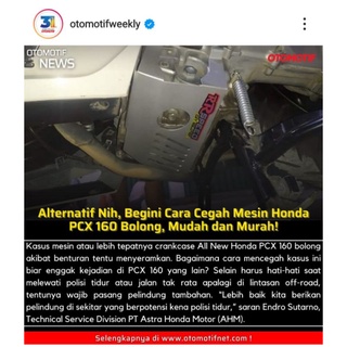 Jual Cover Engine Guard Vario 160 ADV 160 Cover Pelindung Mesin Vario ...