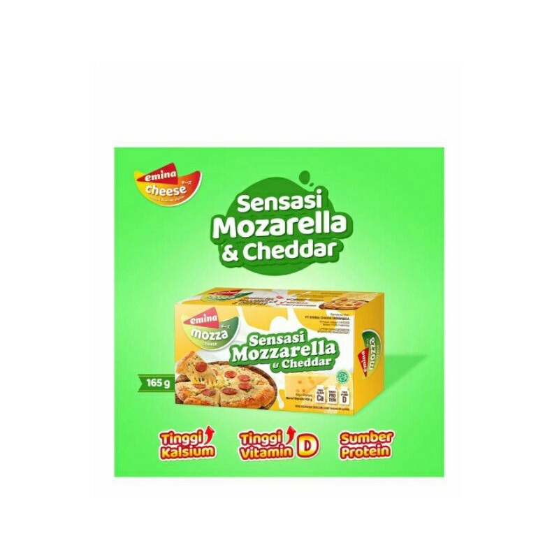 Jual Emina Block Cheese Mozza 160g Indonesia|Shopee Indonesia