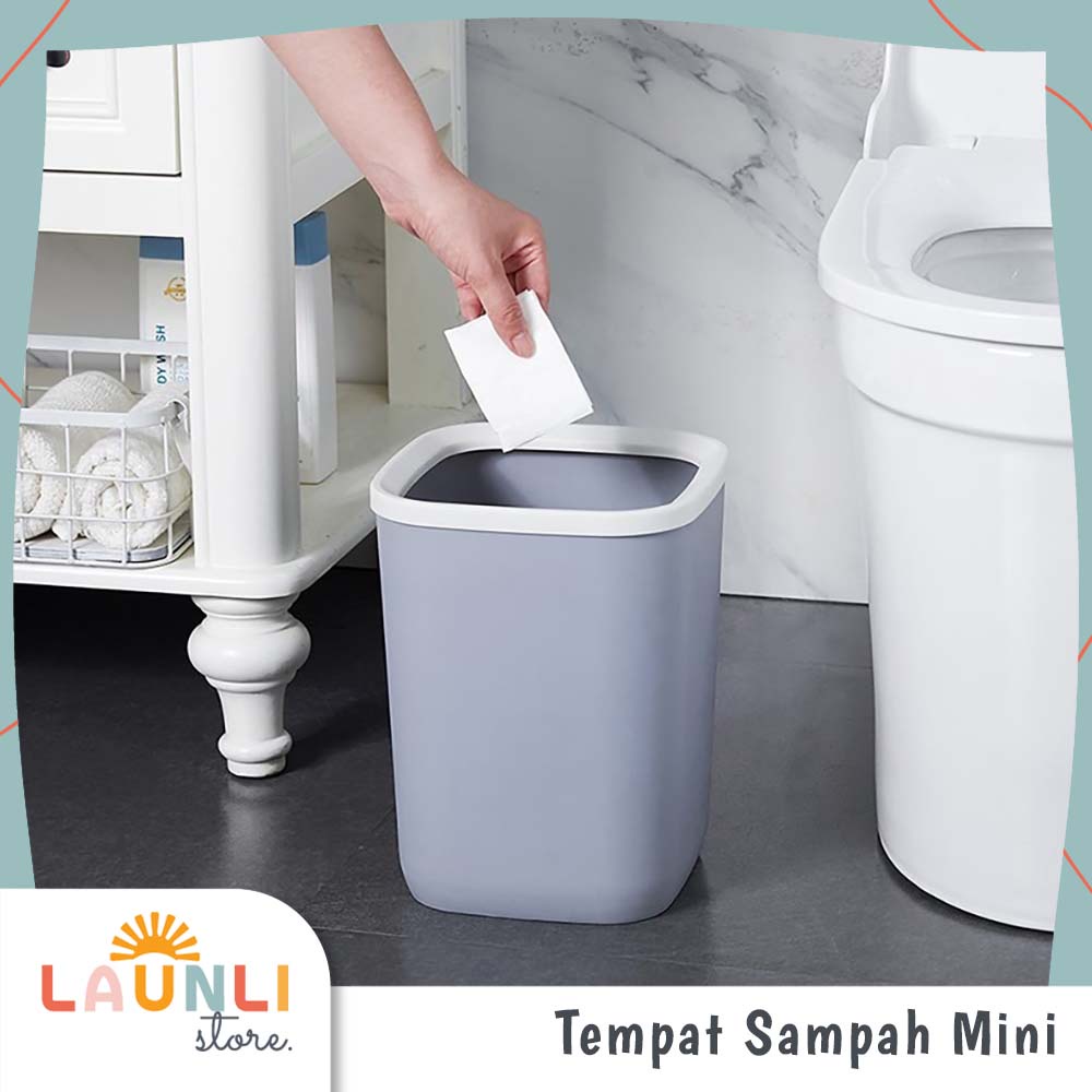 Jual Kotak Sampah Mini Meja Mobil Kecil Waste Bin Trash Bin Storage ...