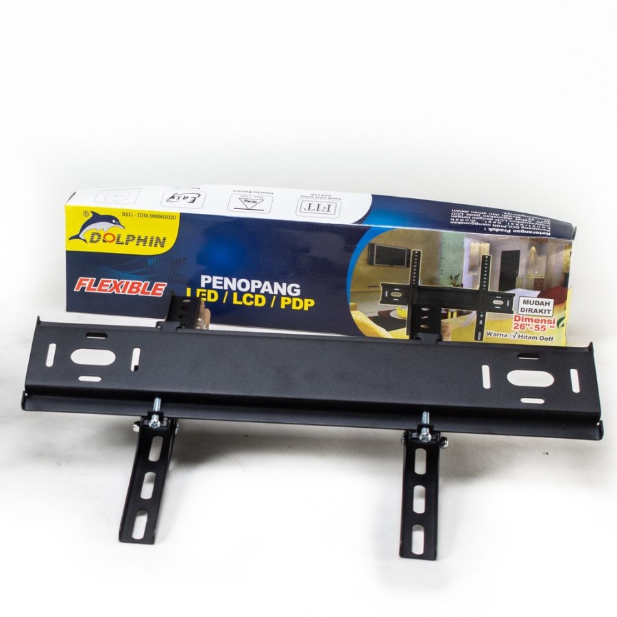 Jual BREKET / BRACKET TV FLEXIBLE DOLPHIN 55" ( 26" - 55" ) | Shopee Indonesia