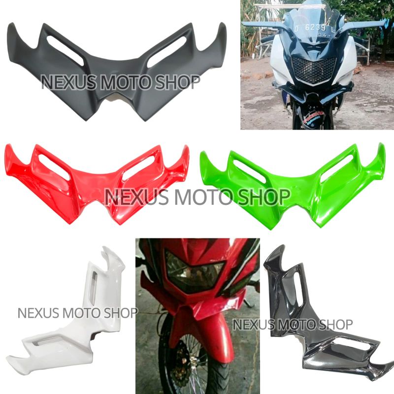 Jual winglet ninja150 rr old Winglet ninja rr new winglet sayap ninja ...