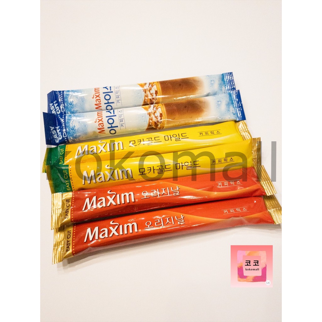 MAXIM KOREA COFFEE | MAXIM ORIGINAL | MAXIM MOCHA GOLD | MAXIM ICE ...
