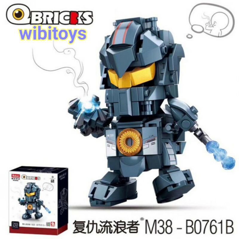 Jual Mainan Pacific Rim Robot Minifigure Brick Sluban B0761 | Shopee ...