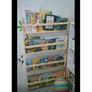 Jual RAK BUKU KAYU MINIMALIS DEKORASI DINDING UNIK RAK BUKU AESTHETIC ...