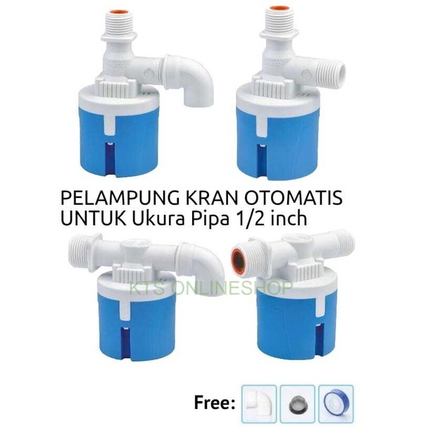 Jual Pelampung Kran Air Otomatis Plampung Torent tandon automatic 1/2 inch keran pelampung toren ...