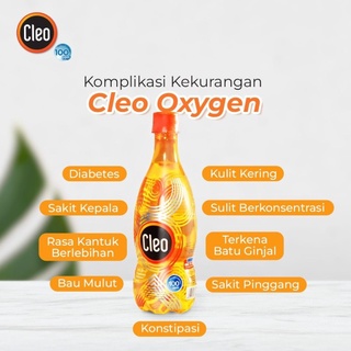 Jual Cleo oxygen 500ml Air Mineral Botol | Shopee Indonesia