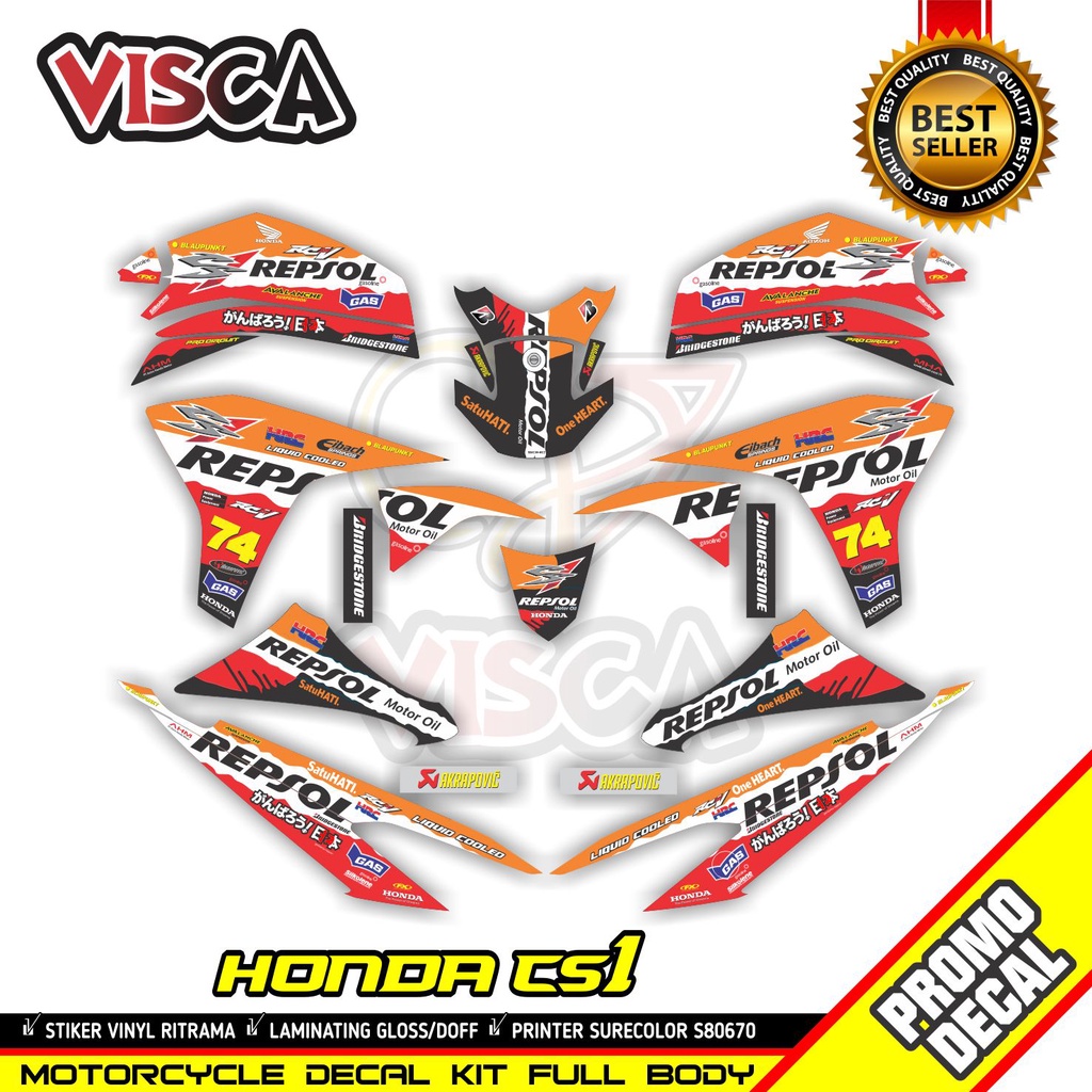 Jual Decal Cs1 Full Body Stiker Cs1 Full Body Striping Cs1 Full Body ...