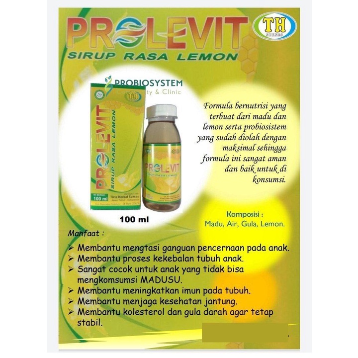 Jual Prolevit Probiotik Bio TH | Shopee Indonesia