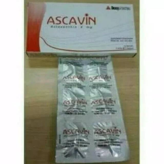 Jual Ascavin 4mg - Suplemen Antioksidan Rekomendasi Dokter (30 kapsul ...