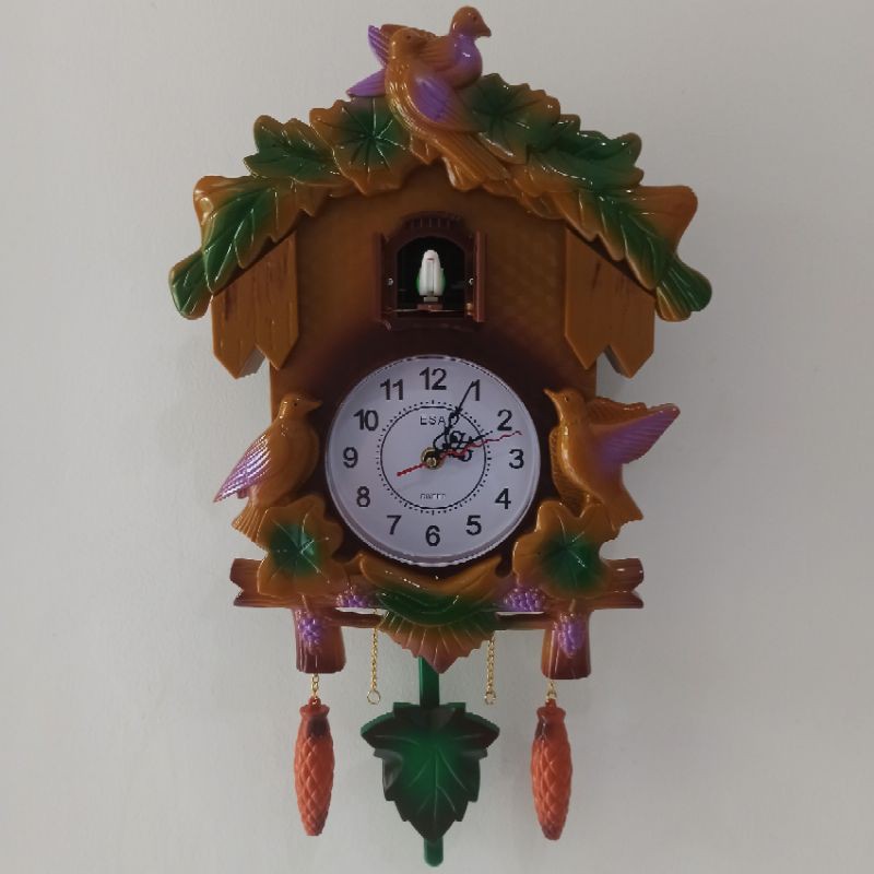 Jual Jam Dinding unik klasik kikuk rumah burung | Shopee Indonesia