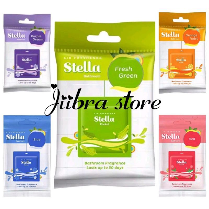 Air freshener stella bathroom pocket 10gr | Shopee Indonesia
