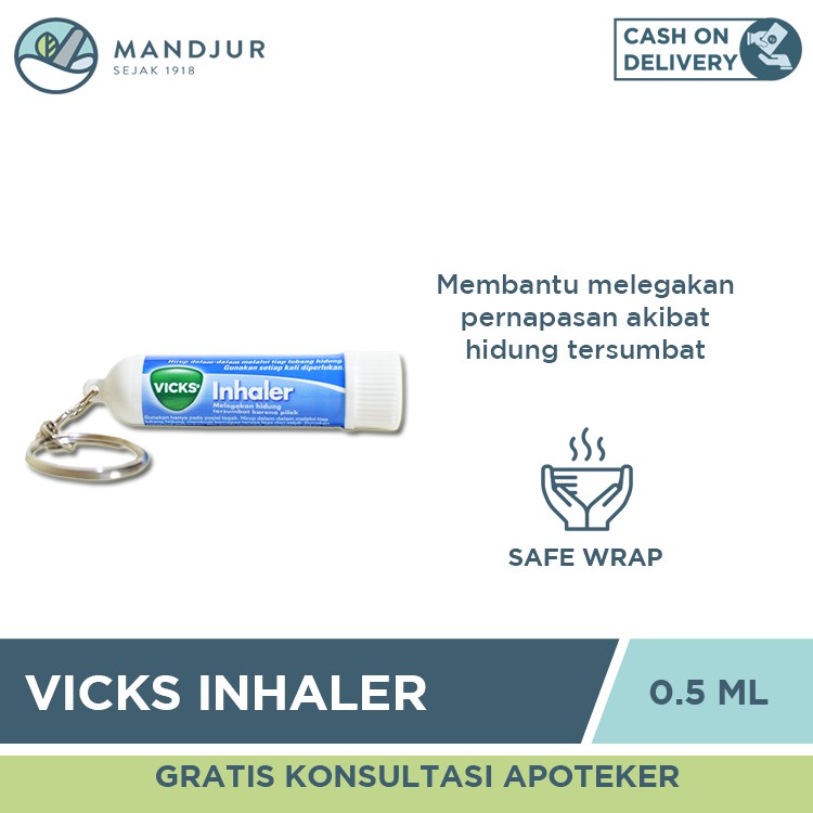 Jual Vicks Inhaler - Melegakan Hidung Tersumbat Indonesia|Shopee Indonesia