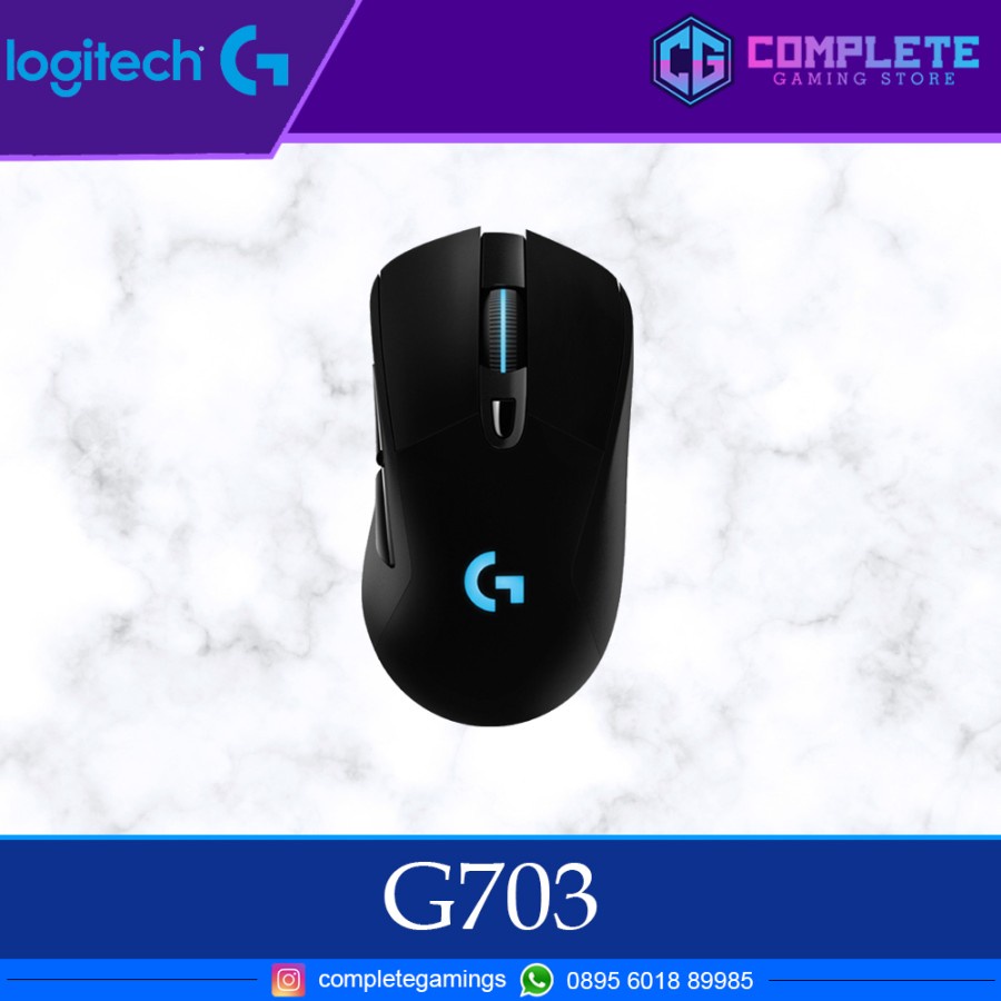 Jual Logitech G703 HERO Lightspeed Wireless Gaming Mouse | Shopee Indonesia