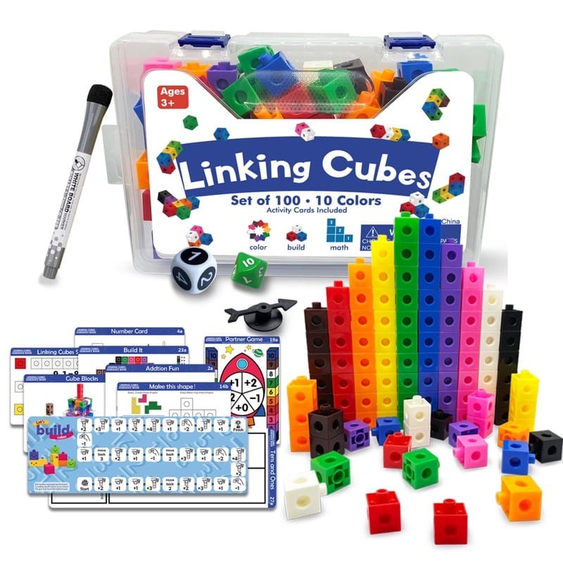 Jual Math link Cubes math link linking learning set Games Mainan ...