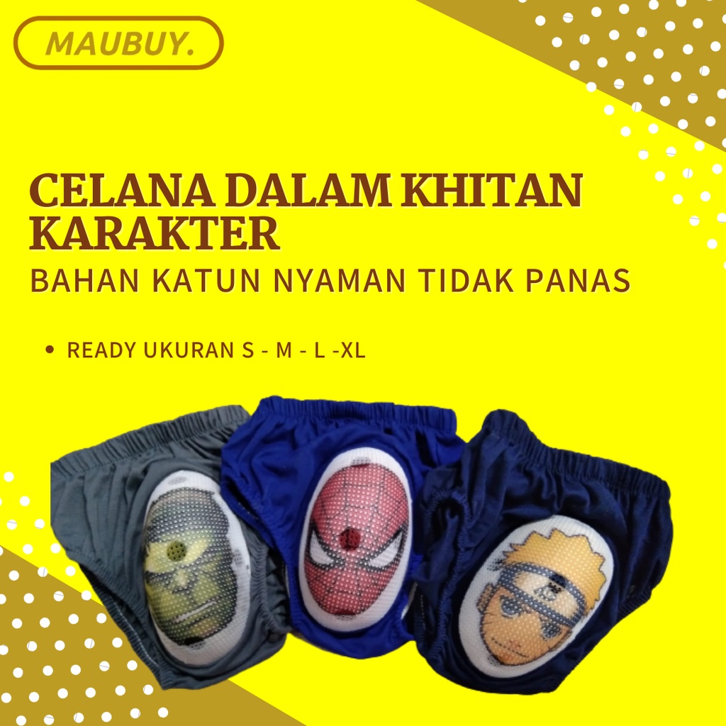 Jual Celana Dalam Sunat Khitan Anak Batok CD Superhero Karakter ...
