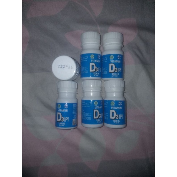 Jual Vitamin D3 IPI 1000 IU - isi 75 Tablet | Shopee Indonesia