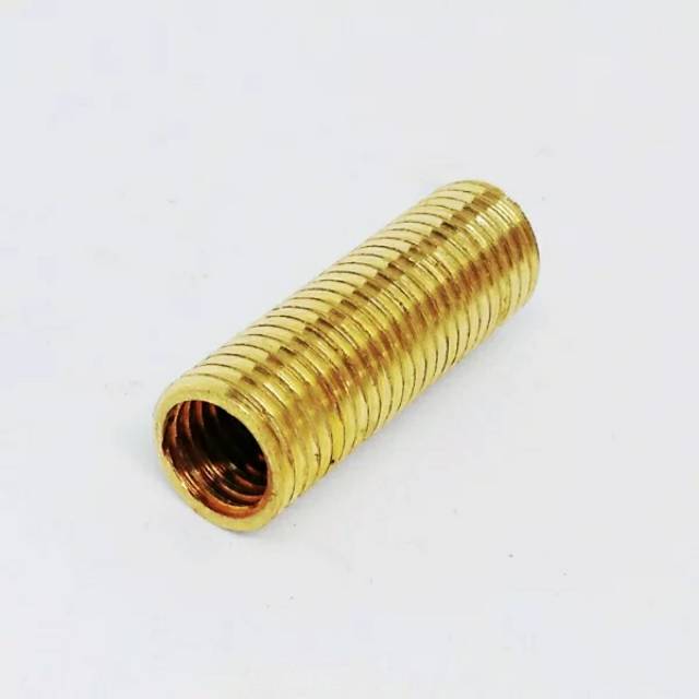 Jual Sok drat ulir dalam M8 - luar M10 - bahan kuningan | Shopee Indonesia