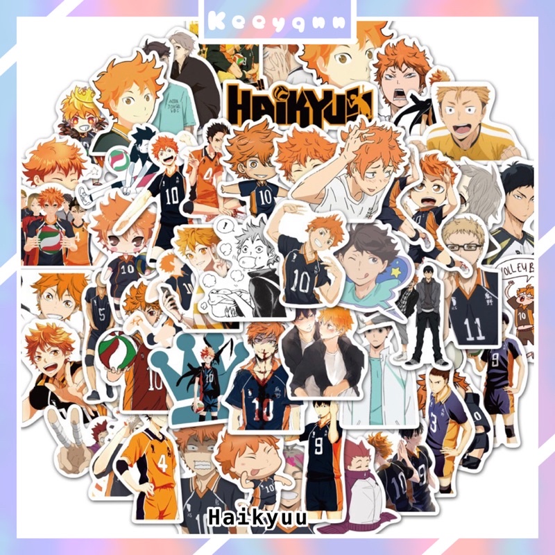 Jual Haikyu Sticker Stiker Anime Haikyu Tumbler Stiker Laptop | Shopee ...