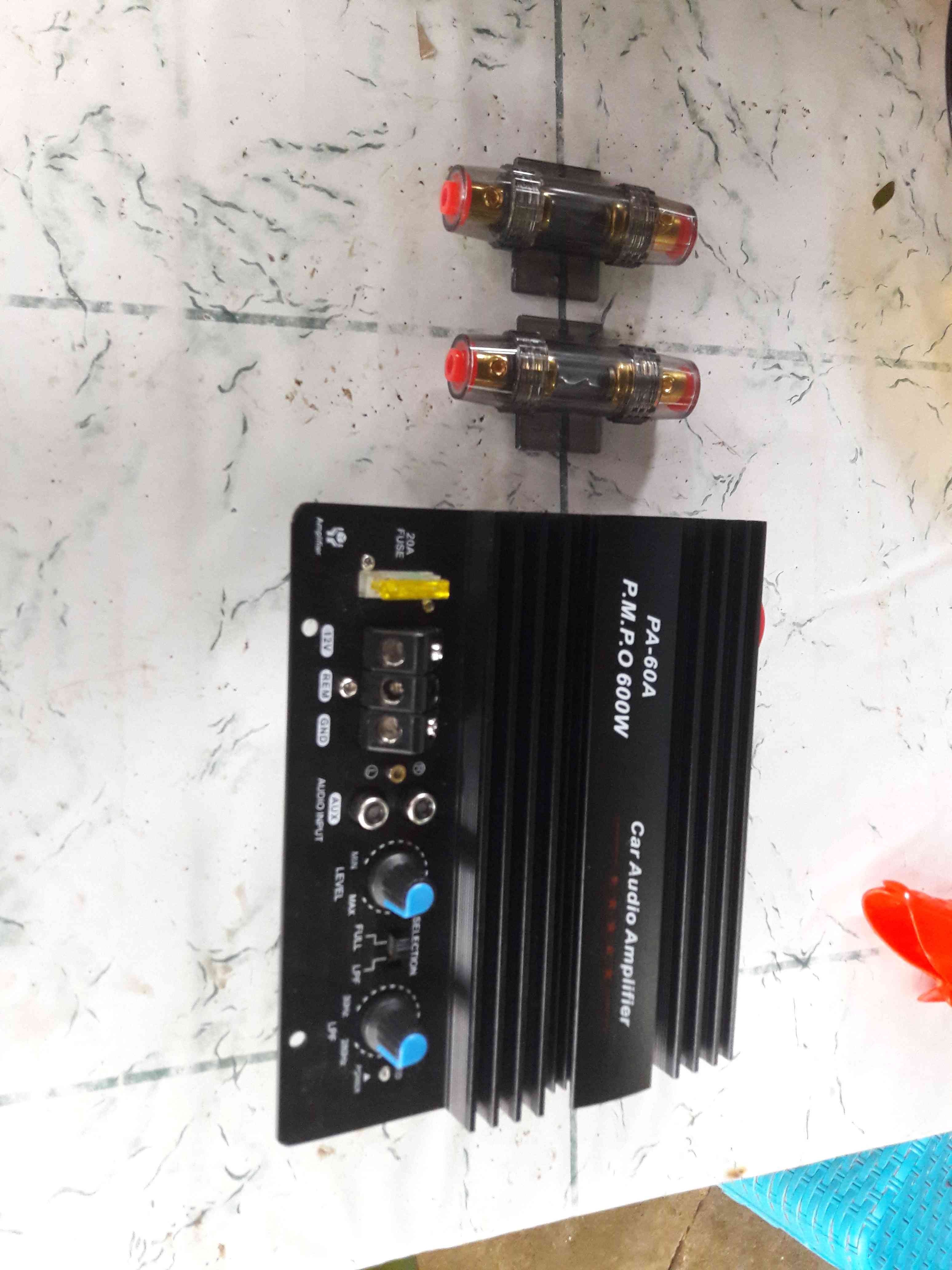 Amplifier Mobil Monoblok Subwoofer High Power Mono 12V 600W pa-60d ...